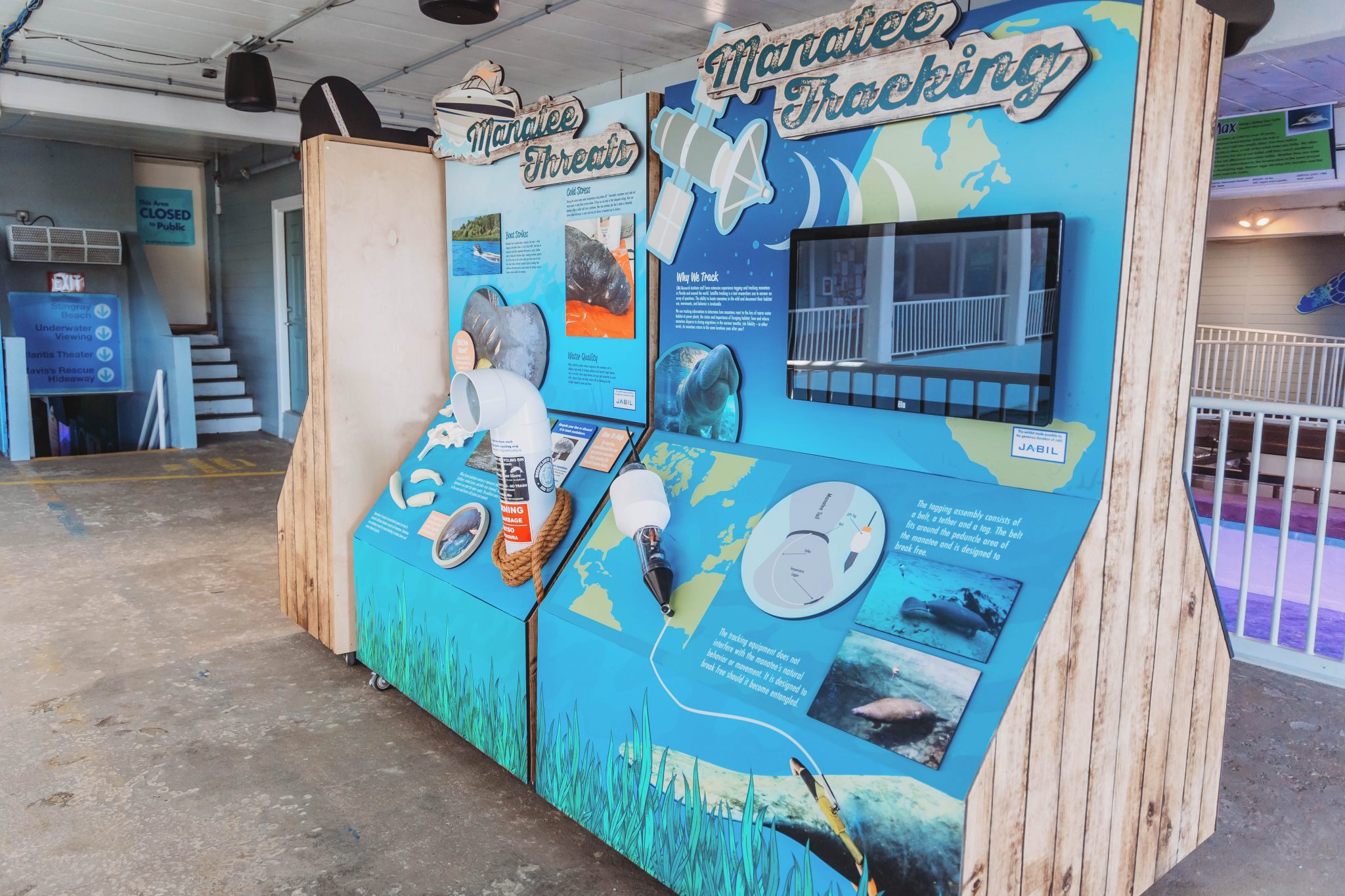 Manatee Ecosystem Exhibit - Clearwater Marine Aquarium