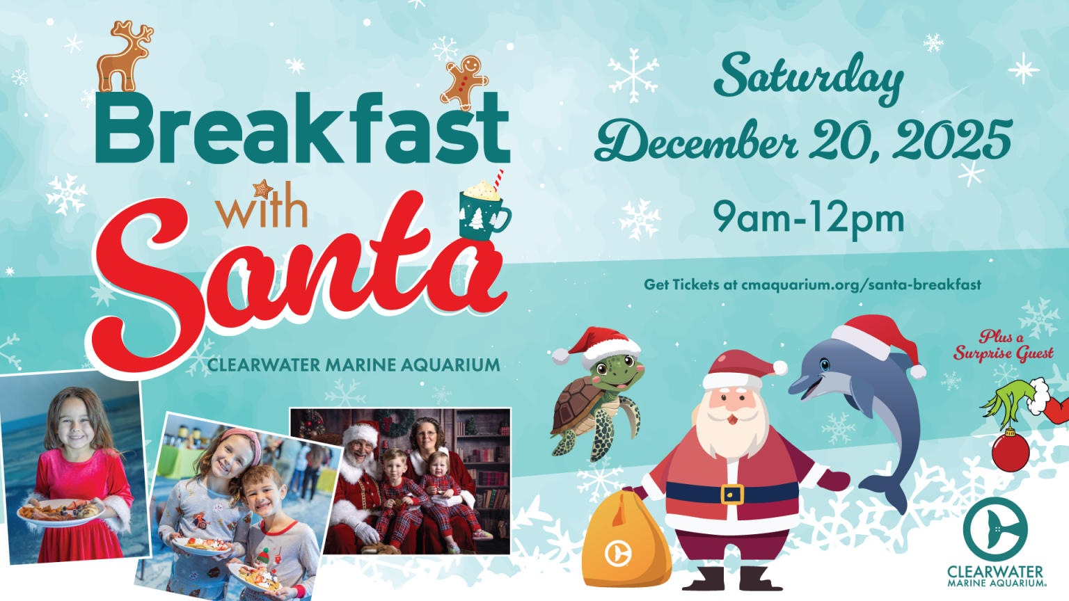 Breakfast with Santa - Clearwater Marine Aquarium